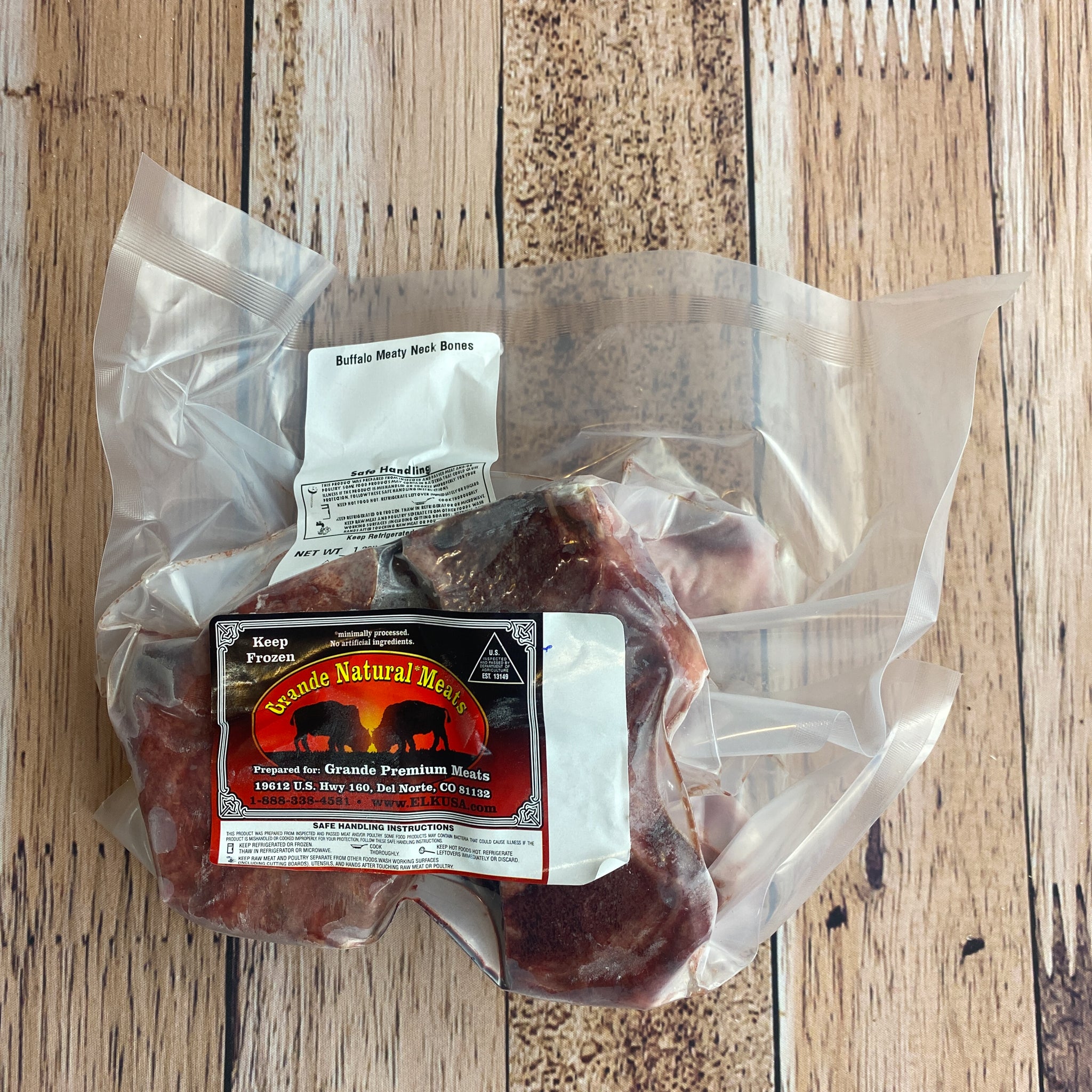 Buffalo Neck Bones – ElkUSA