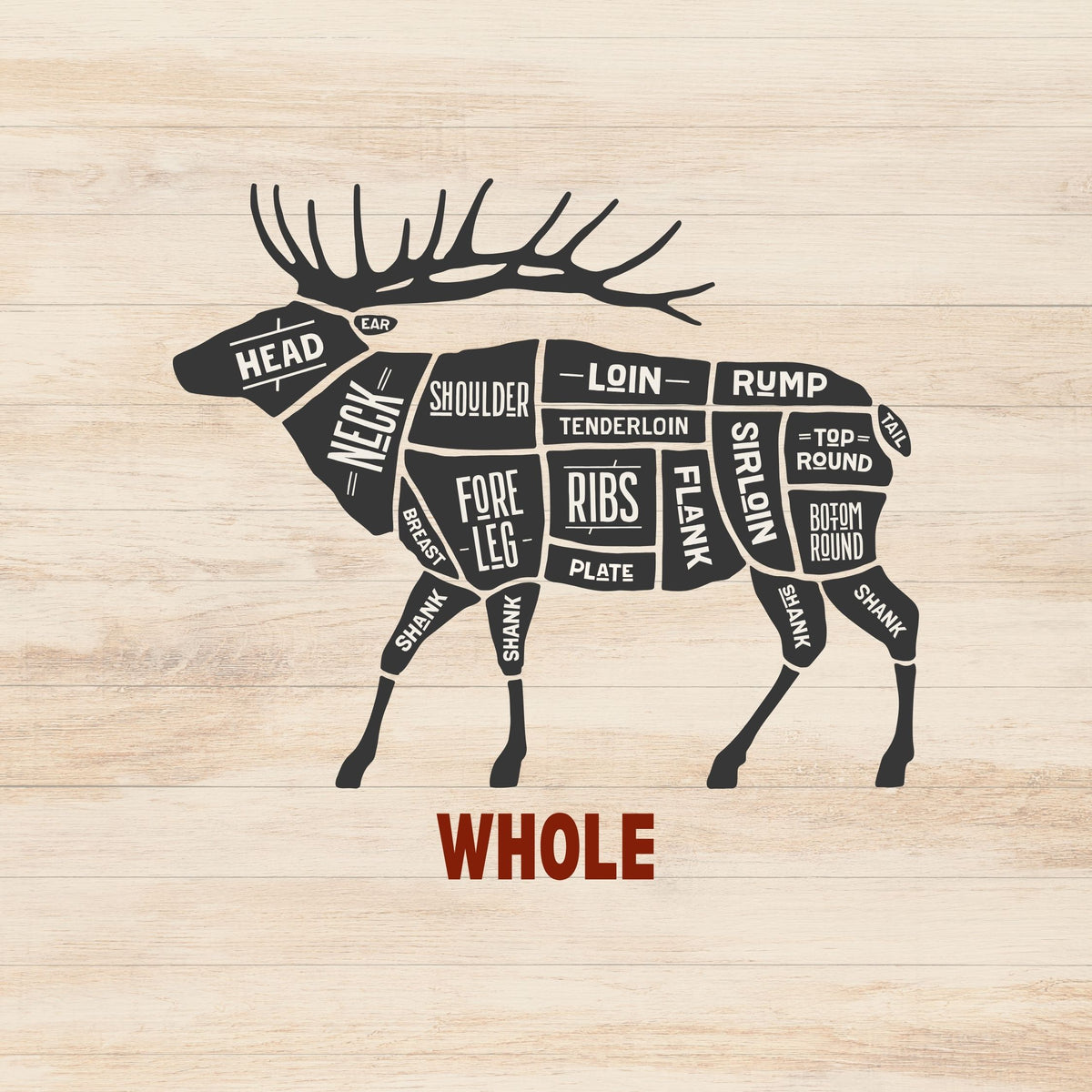Whole Elk Meat Bundle for Sale - Steaks, Roasts & Ground Elk - Elk USA ...